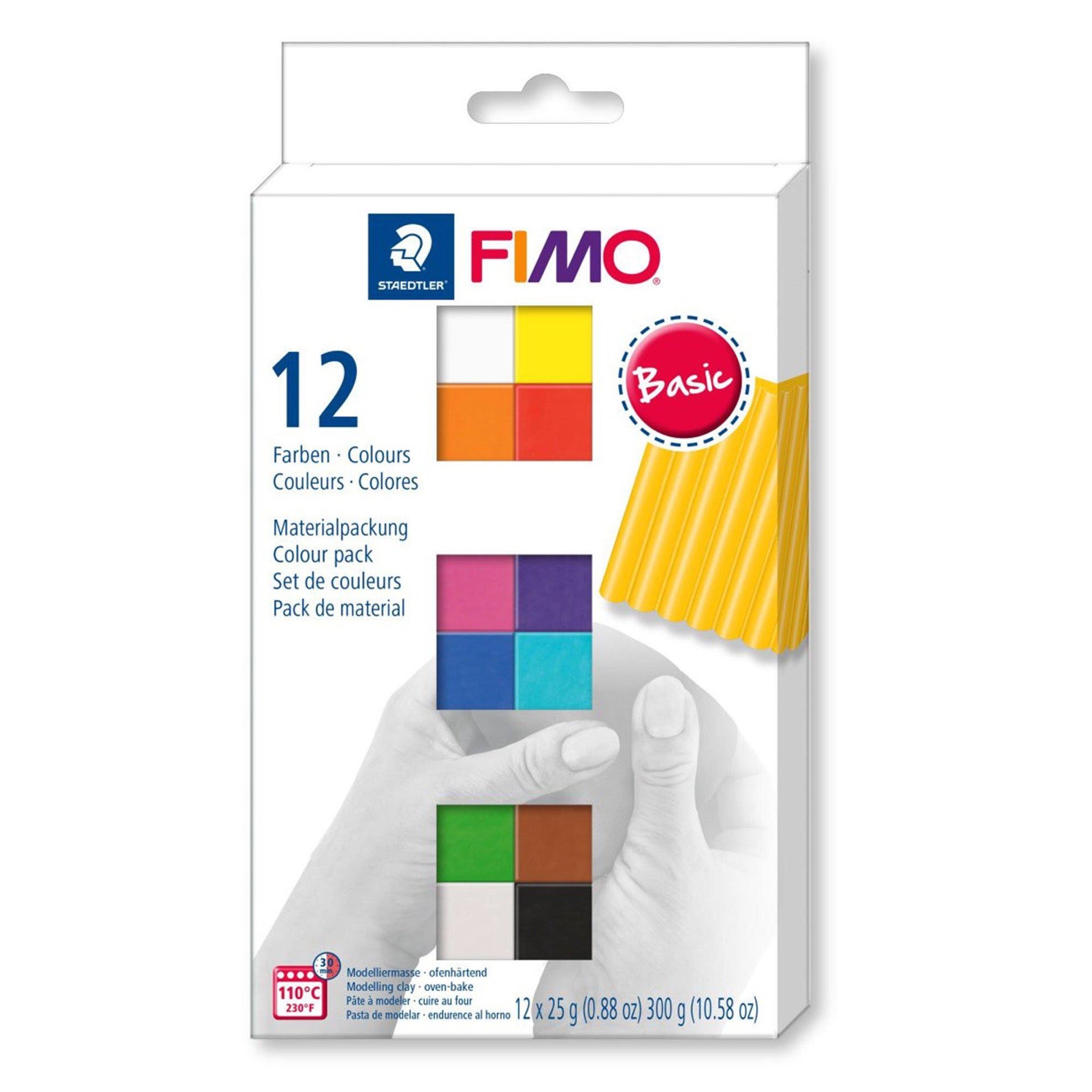 Staedtler Fimo Basic 12 Clays | The Mix, Brunswick, Maine